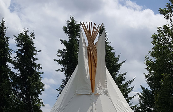Le Tipi Traditionnel - Fabrication artisanale Atelier Jean Lehmann